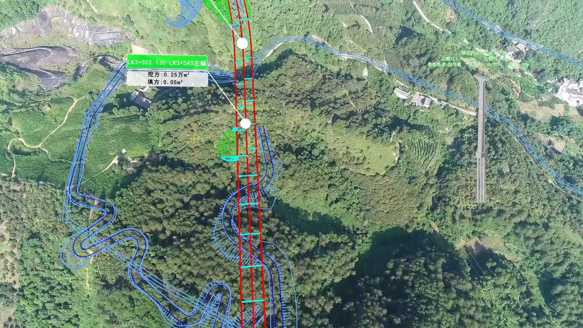 航拍加CAD,航拍加红线,航拍视频加红线,航拍视频工程汇报视频,