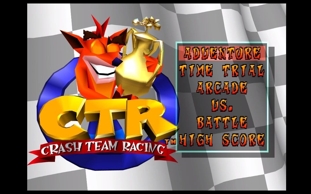 PS1版古惑狼赛车开头动画(1999年)