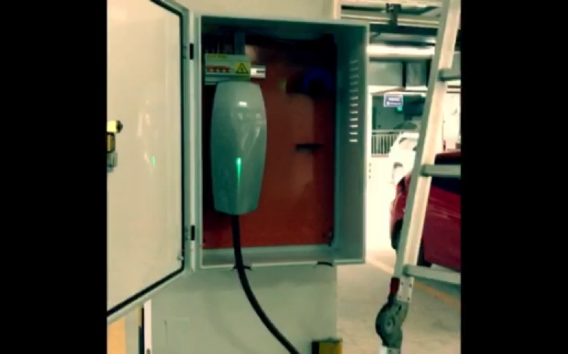 特斯拉充电桩安装记录