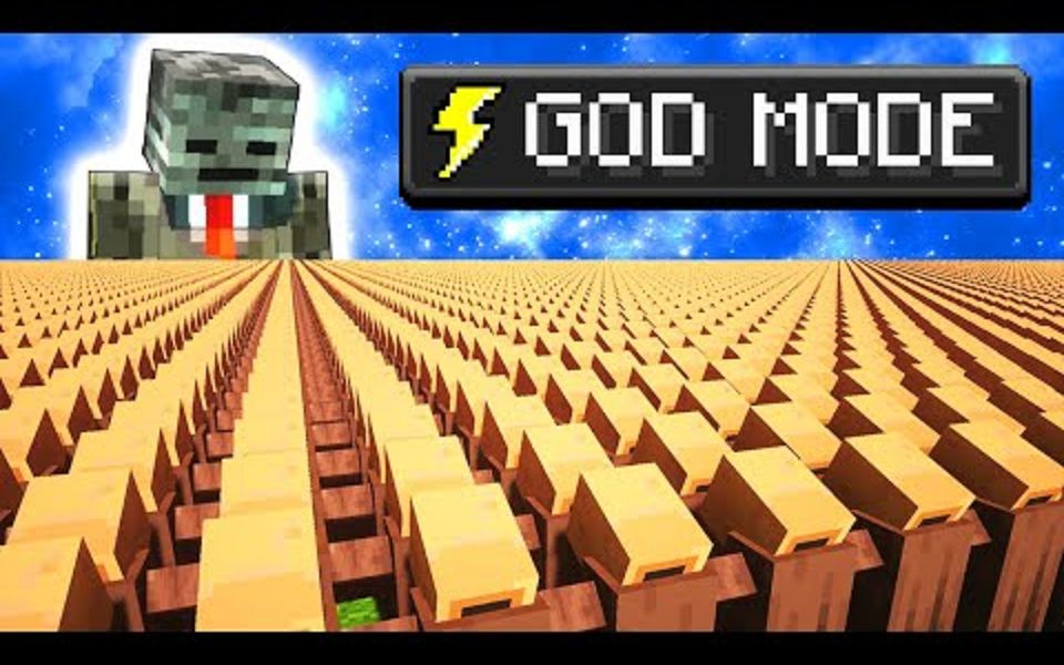 【Grox】我的世界|来自一万个村民的景仰I made 10,000 villagers ...