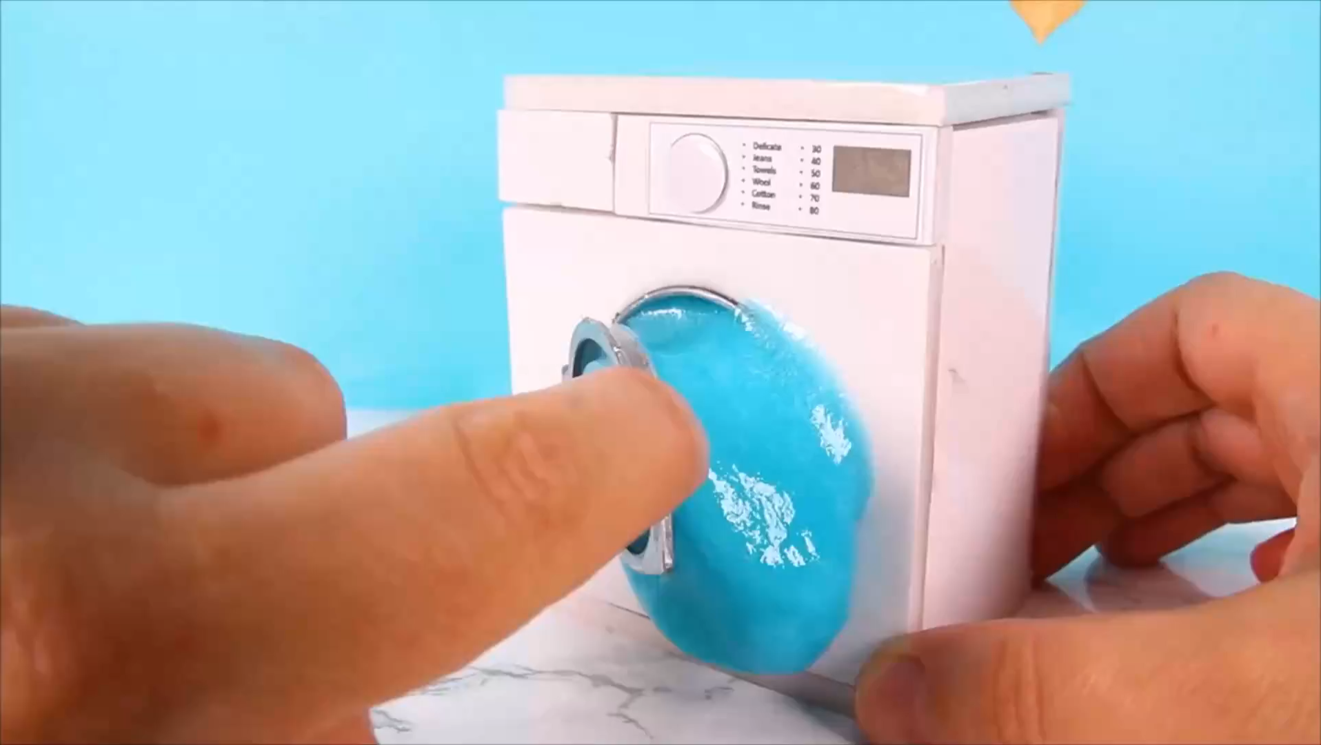 自制洗衣机小模型,你有这个想象力吗