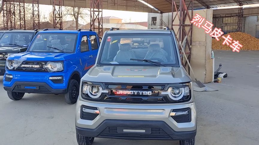 烈马皮卡车,新能源代步车,老年代步车,油电两用车,四轮电动车