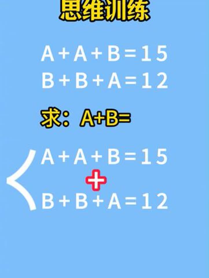#思维训练 #数学思维 #速算技巧每天更新 #每日一题 #逻辑思维