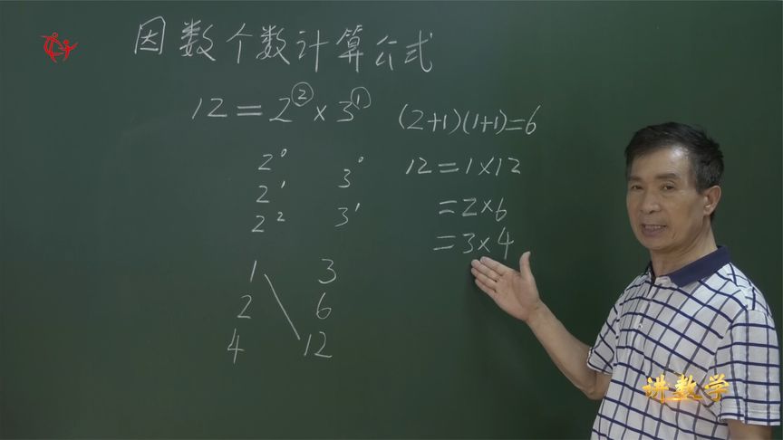 因数个数计算公式 田建中讲数学157