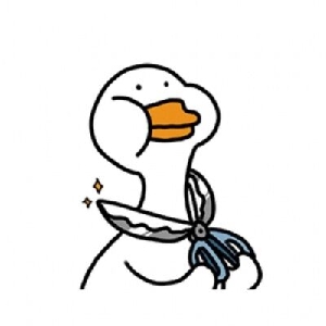 可达鸭的鸭屁股 