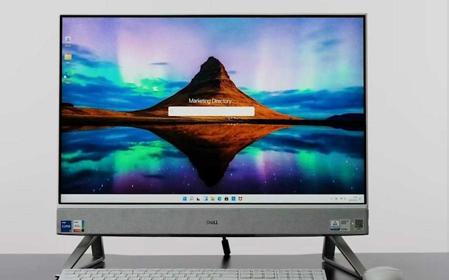 戴尔DELL灵越5411微边框一体机电脑 家用办公网课台式机电脑23.8...