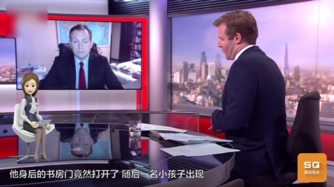 孩子闯进新闻采访间,妈妈的神反应,让人笑掉大牙!