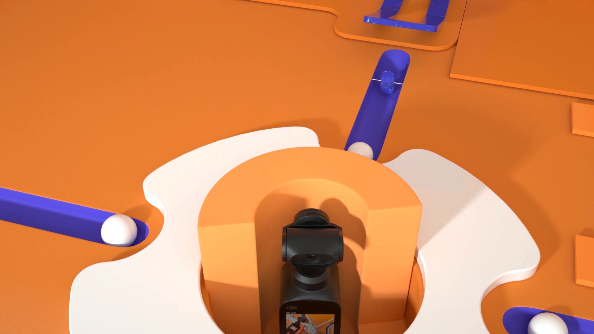 大疆0smo pocket产品广告临摹,模型材质动画节奏都很棒|来自老鹰讲...