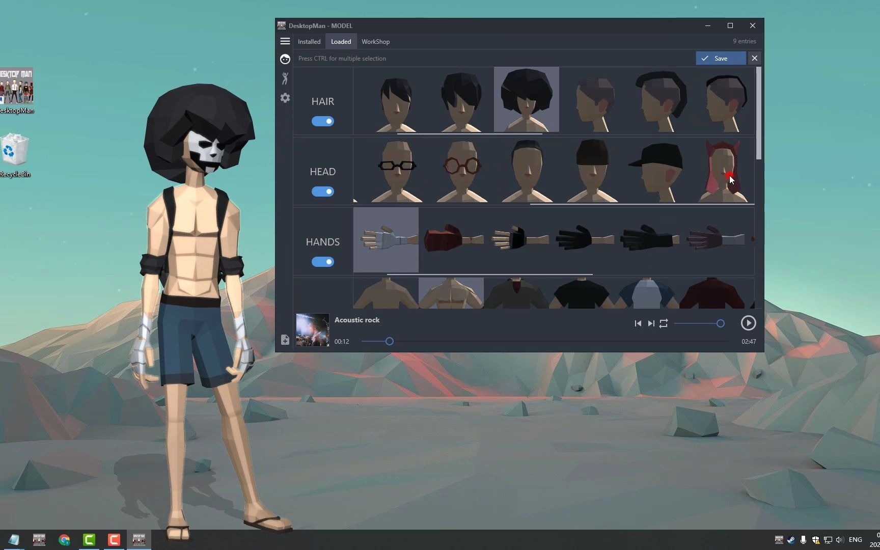 《桌面猛男》发布上线STEAM,耍帅劲舞,霸气撩妹