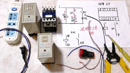 搞定时间继电器,电工老炮手把手教你接线技巧