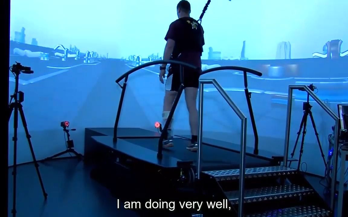 GRAIL实时运动分析与训练交互实验室