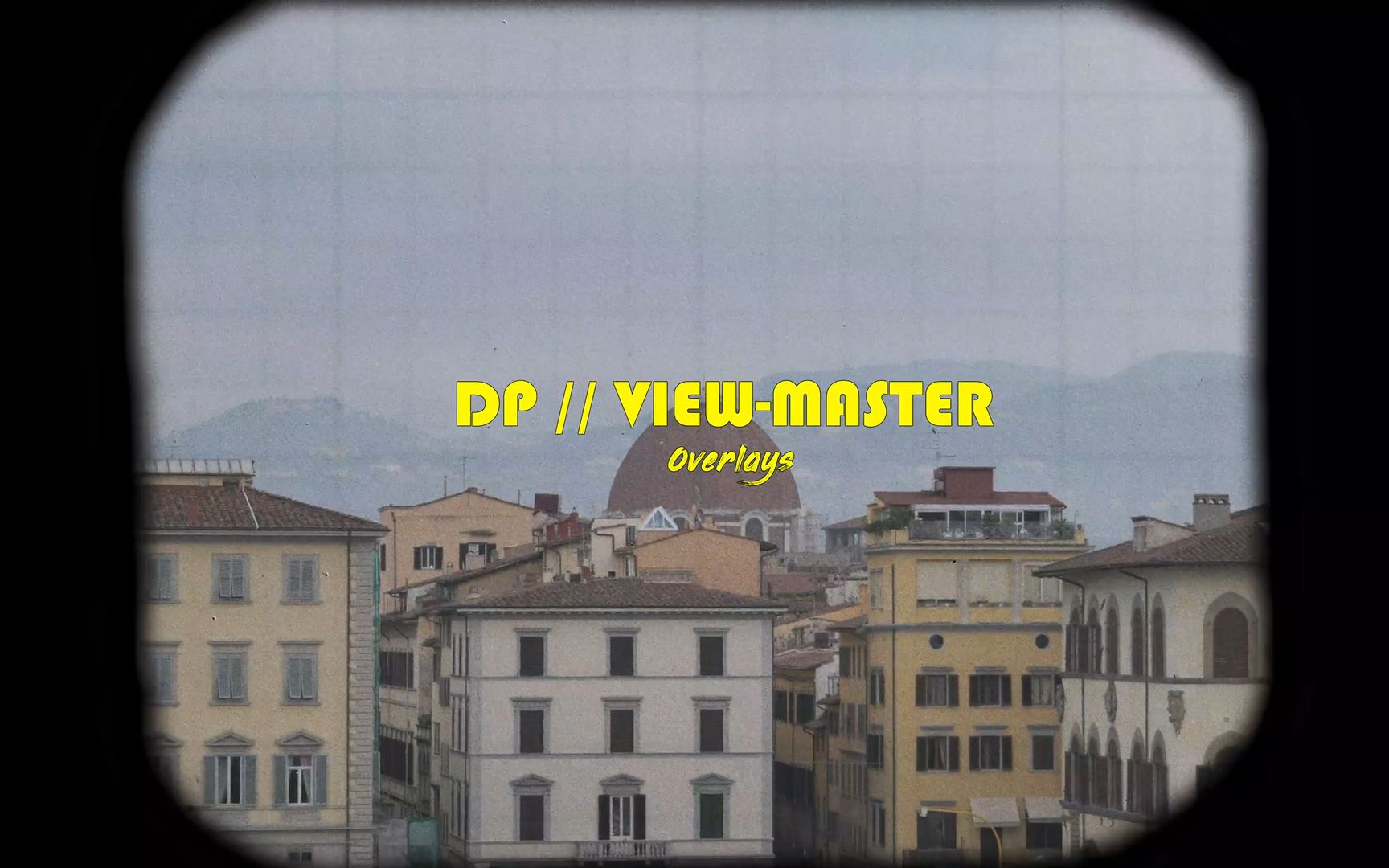 视频素材:复古怀旧颗粒感闪烁4K边框叠加转场过渡(6116)