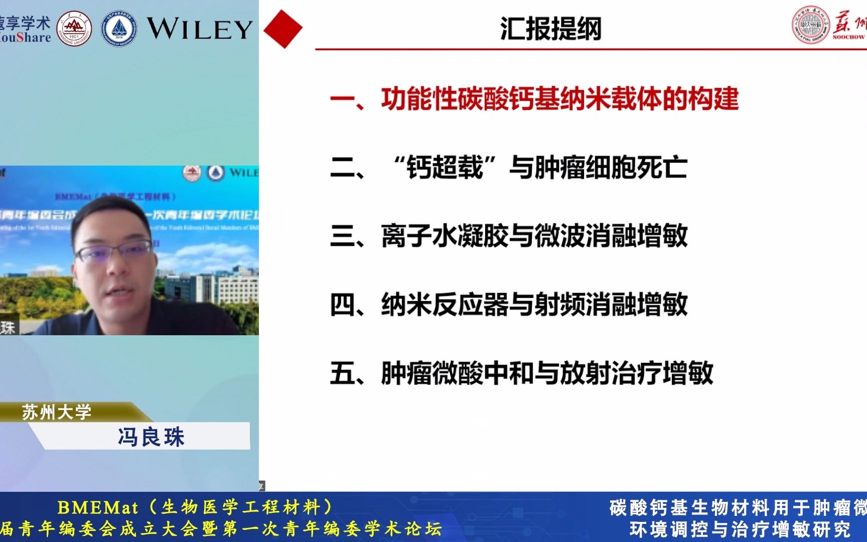...环境调控与治疗增敏研究——冯良珠 苏州大学功能纳米与软物质研究院