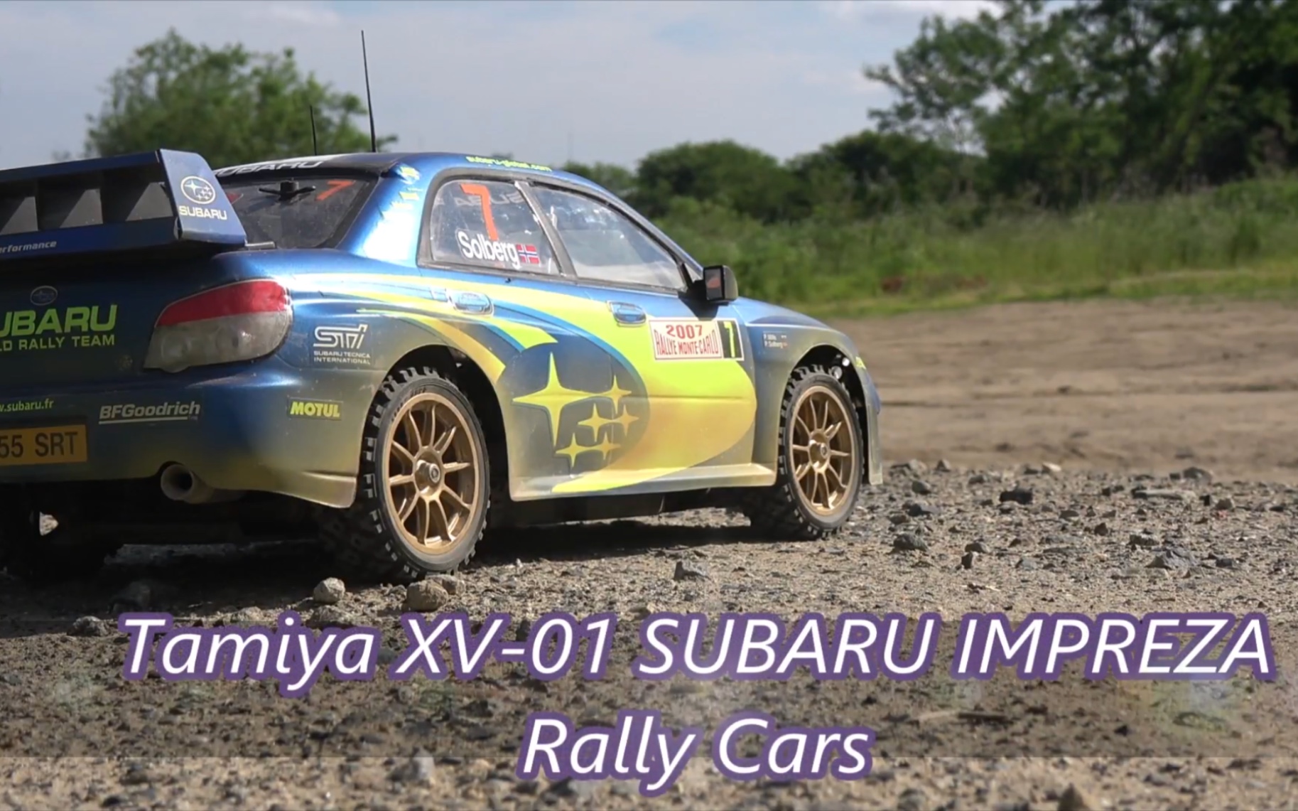 斯巴鲁 xv01 田宫 翼豹 拉力秀 rc 遥控模型