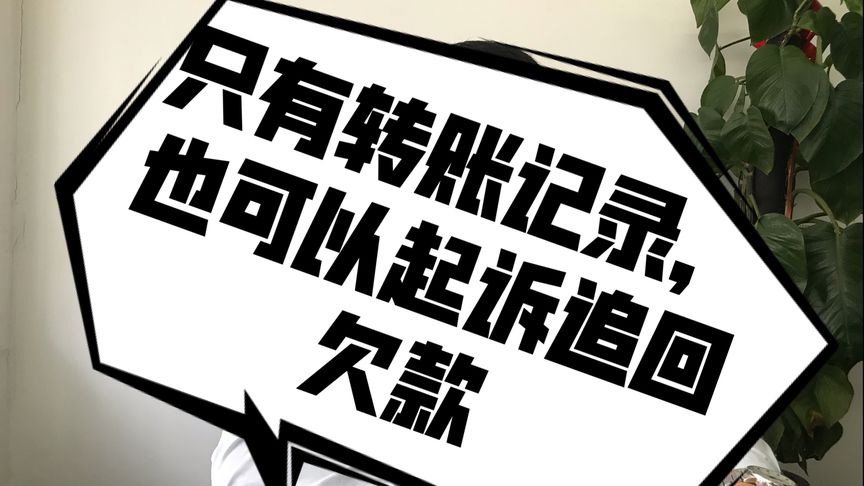 没有借条,只有转账记录!能不能追回我们的欠款?