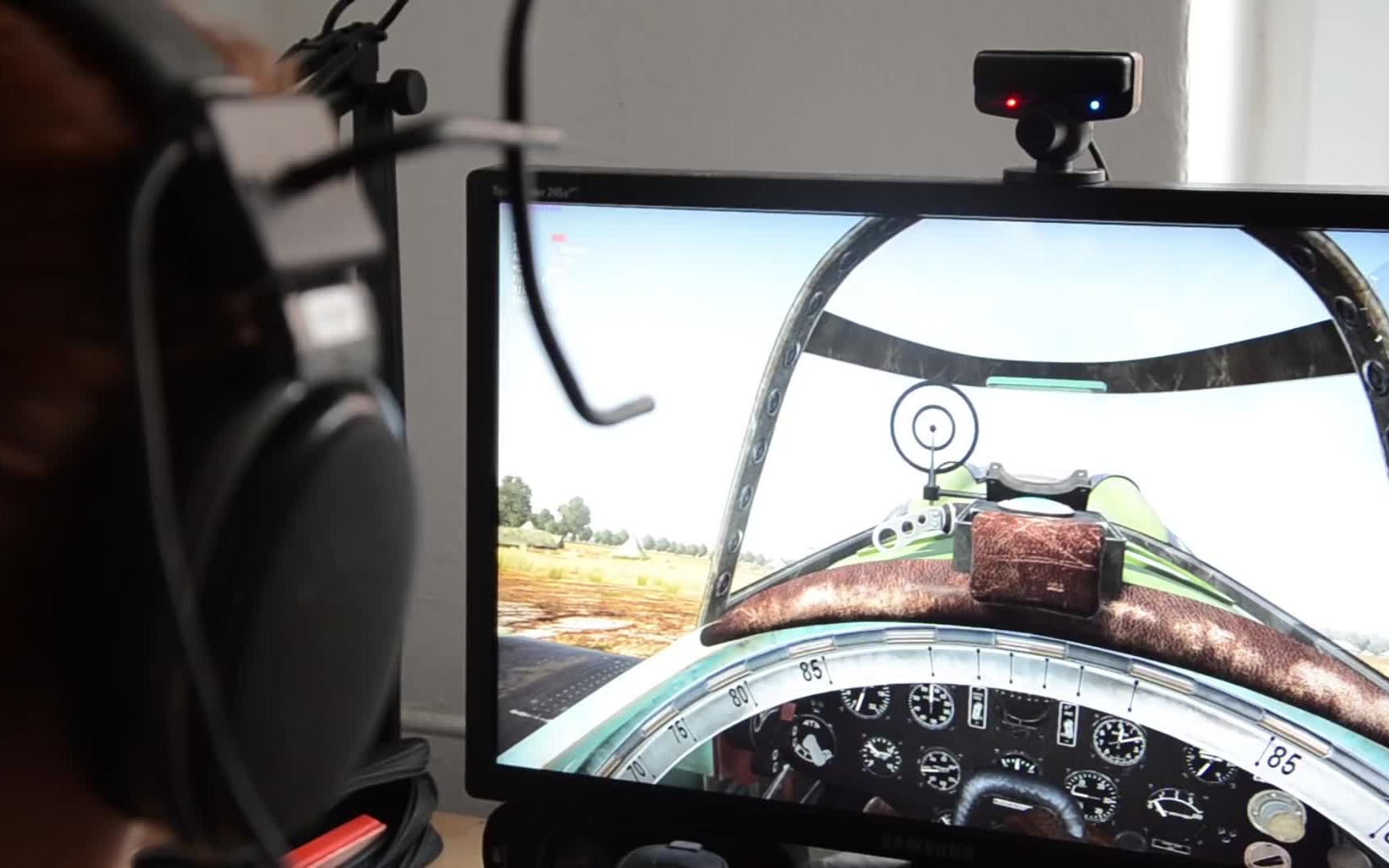 利用PS3摄像头制作游戏头部视角控制器(trackIR)