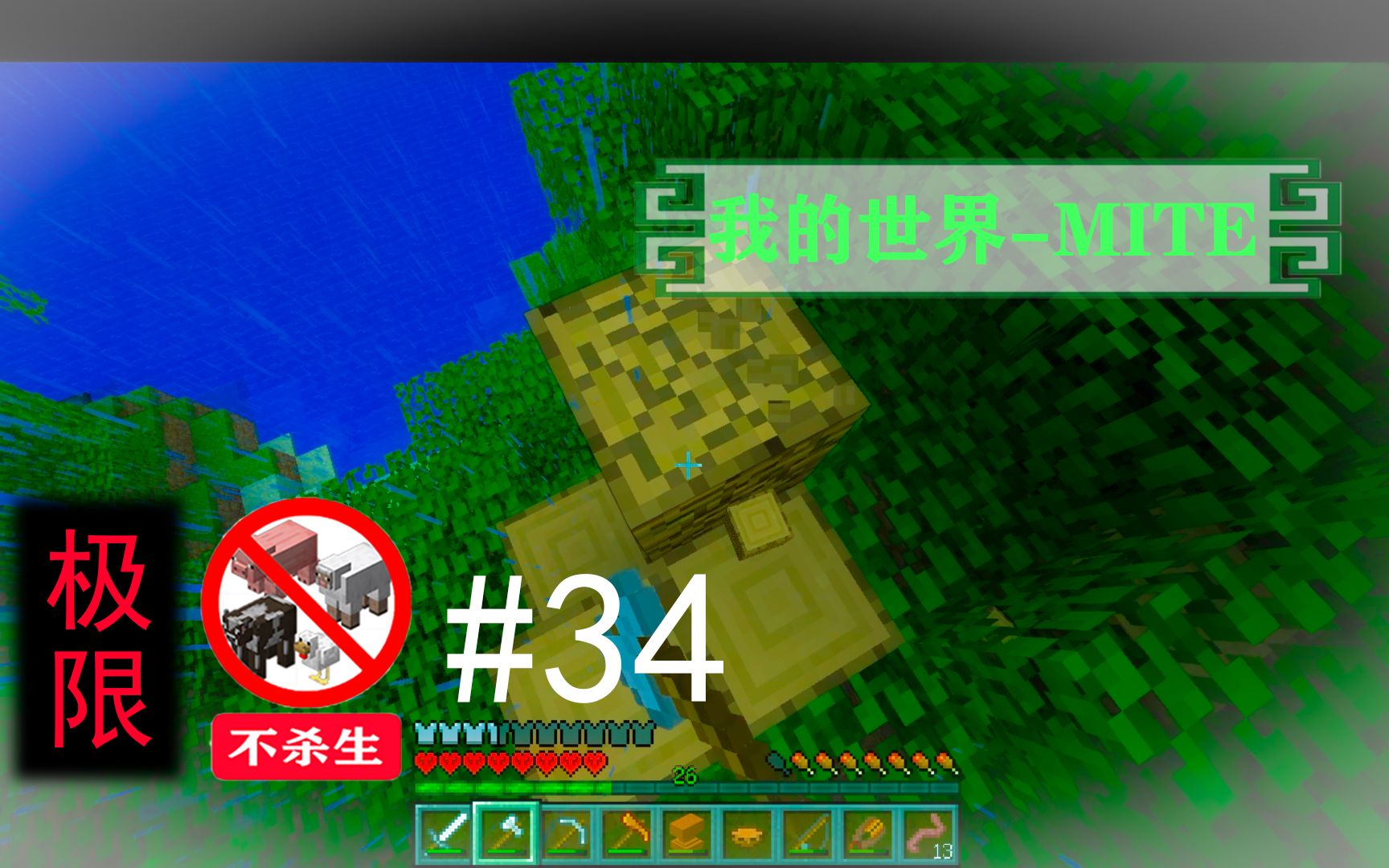 【我的世界MITE】极限不杀生生存#34