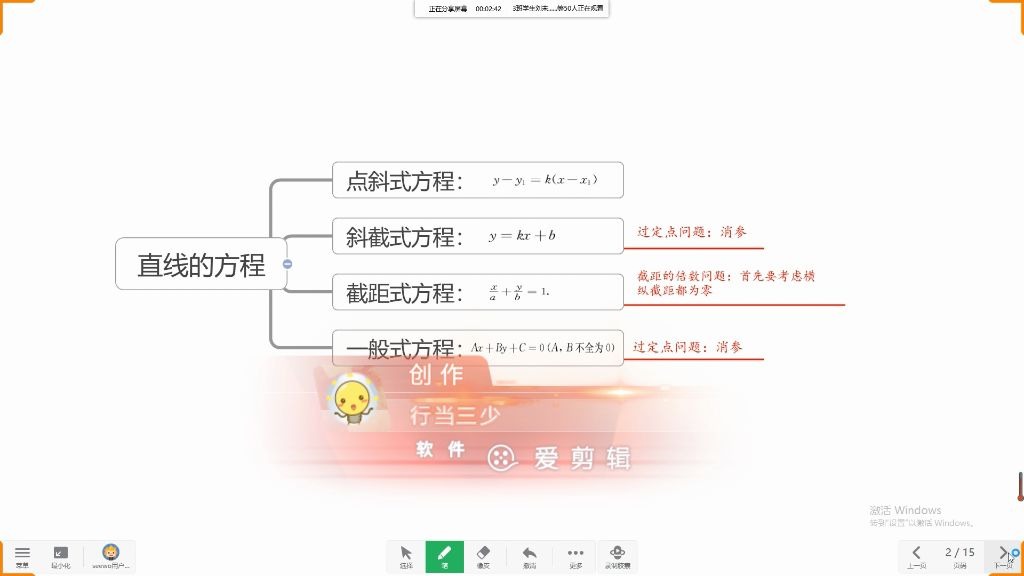 点到直线的距离公式