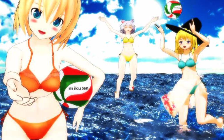 【东方MMD】幻想乡排球运动会【MMD戏剧场】