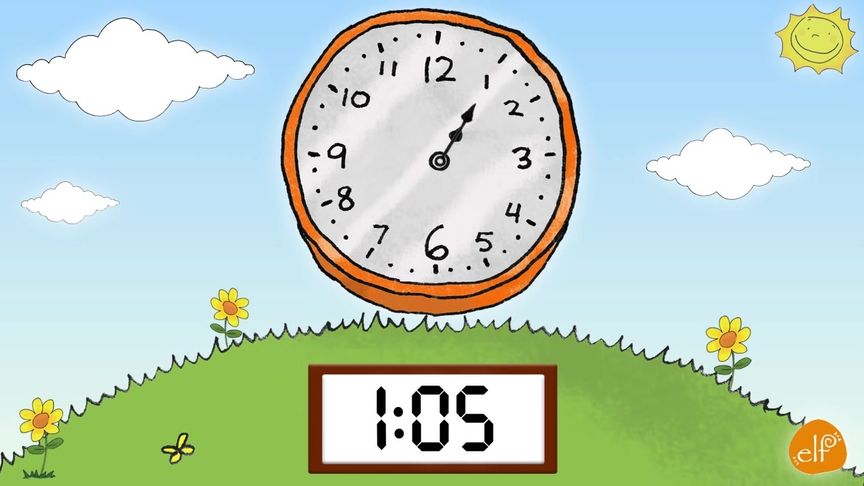 幼儿英语启蒙——What time is it 认识时间