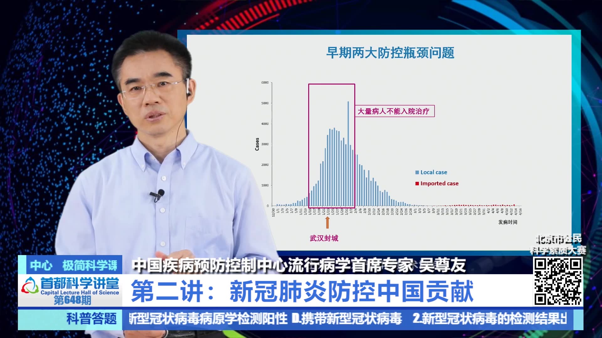 首都科学讲堂|新冠肺炎疫情新情况|第二讲:新冠肺炎防控中国贡献