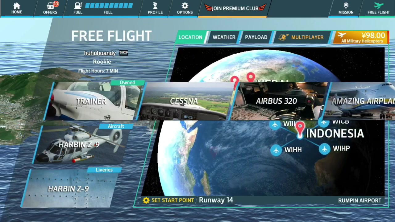 手机上最好的“免费”飞行模拟器 flywings 2018