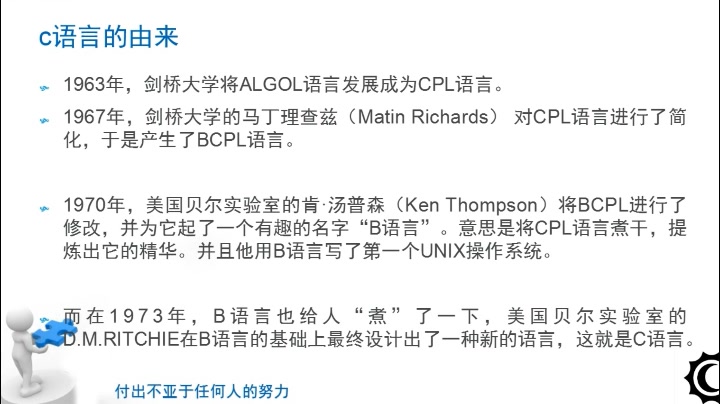 C语言入门—1.理论基础