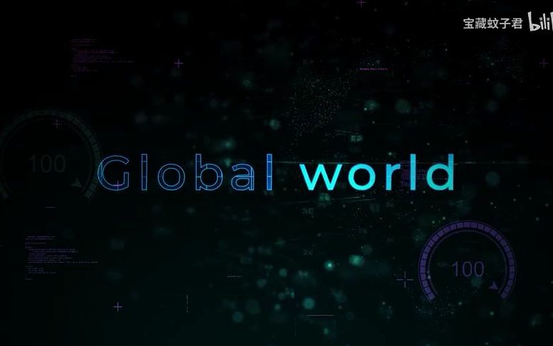 AE模板-高科技信息数据网络连接通信企业AI技术宣传片视频