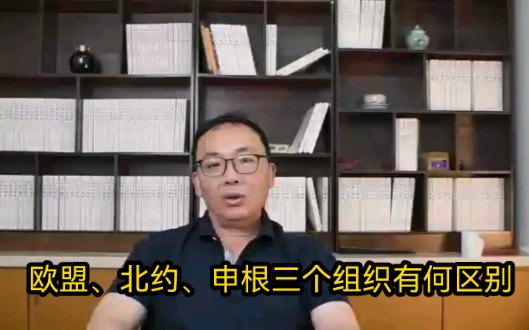 欧盟、北约、申根三个组织有何区别