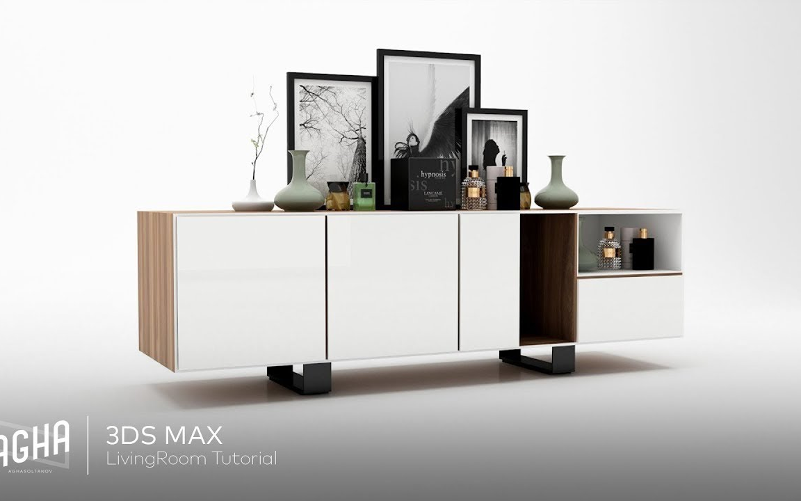 3Ds MAX 产品渲染|建模 灯光 材质+vray渲染