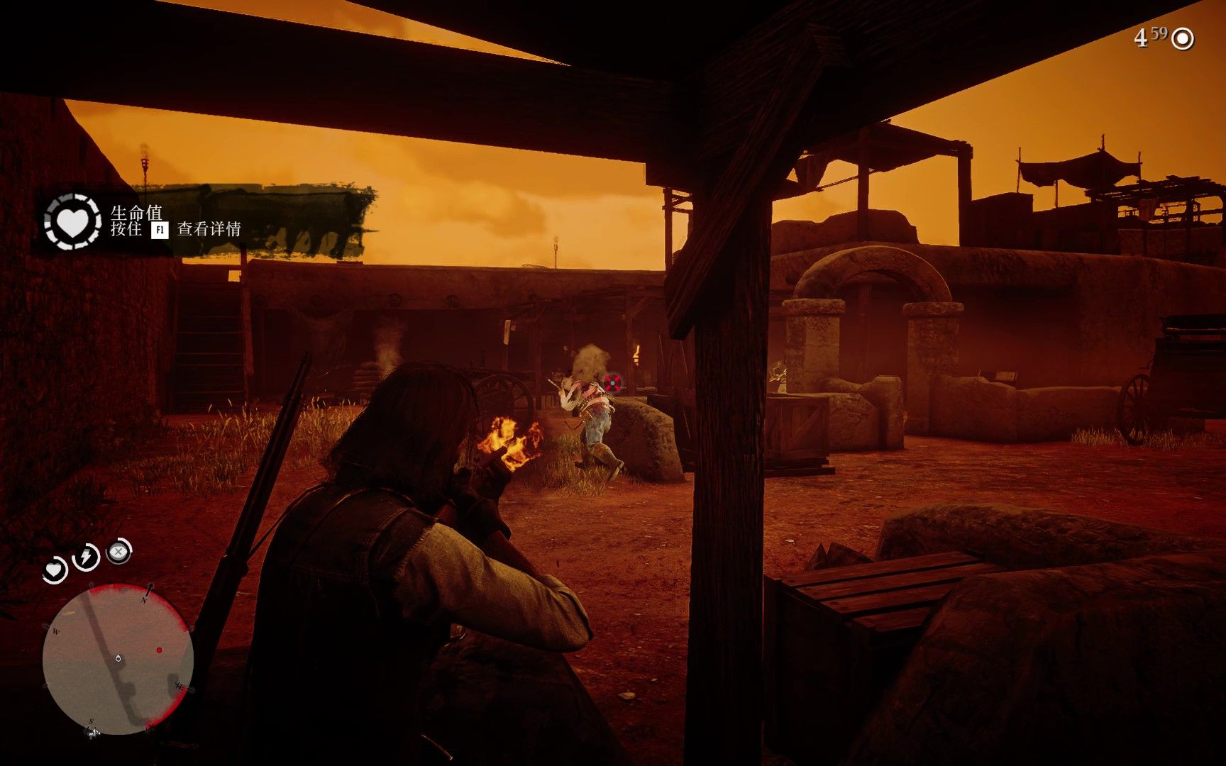 我是完全不会用死眼的标记,我还有救吗?/约翰孤身一人冲进啸狼帮的...