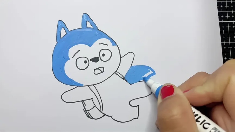 一起学画画零基础简笔画