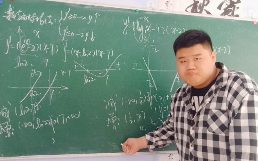 高考总结,传说中的数轴标根法。判断导函数正负