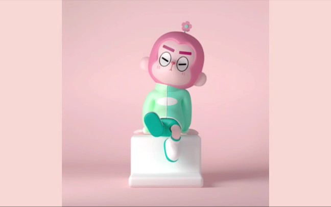 【C4D】创建卡通人物角色建模教程(一)
