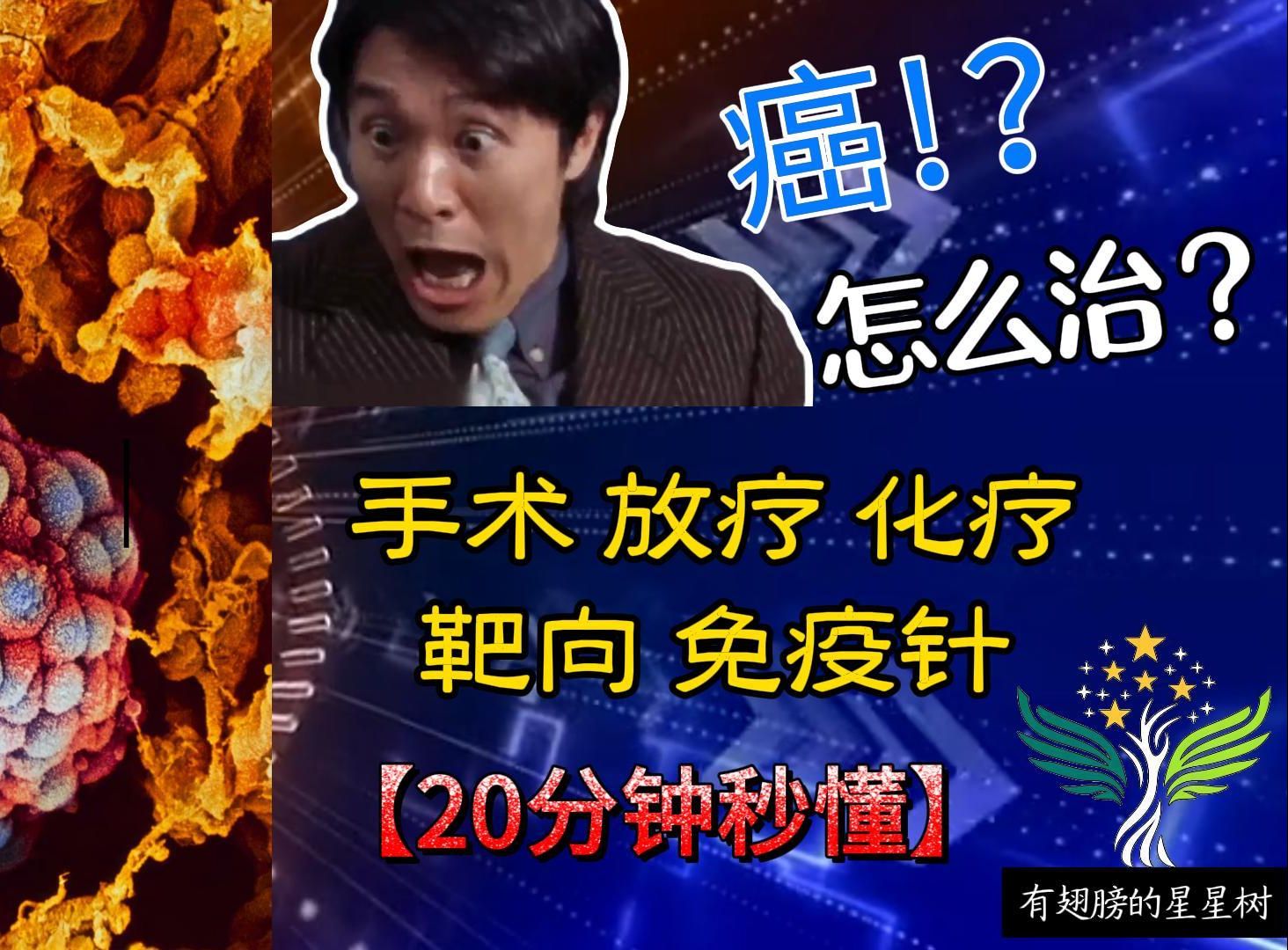 【抗癌必看】癌症是什么,放疗、化疗、靶向、免疫针是什么?苹果教父...