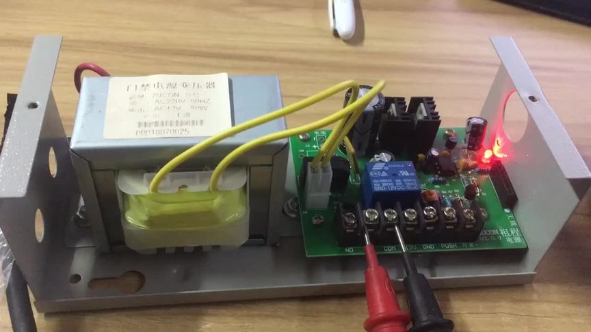 门禁专用电源的检测方法!很简单!#电子电工 #电气工程 #控制器