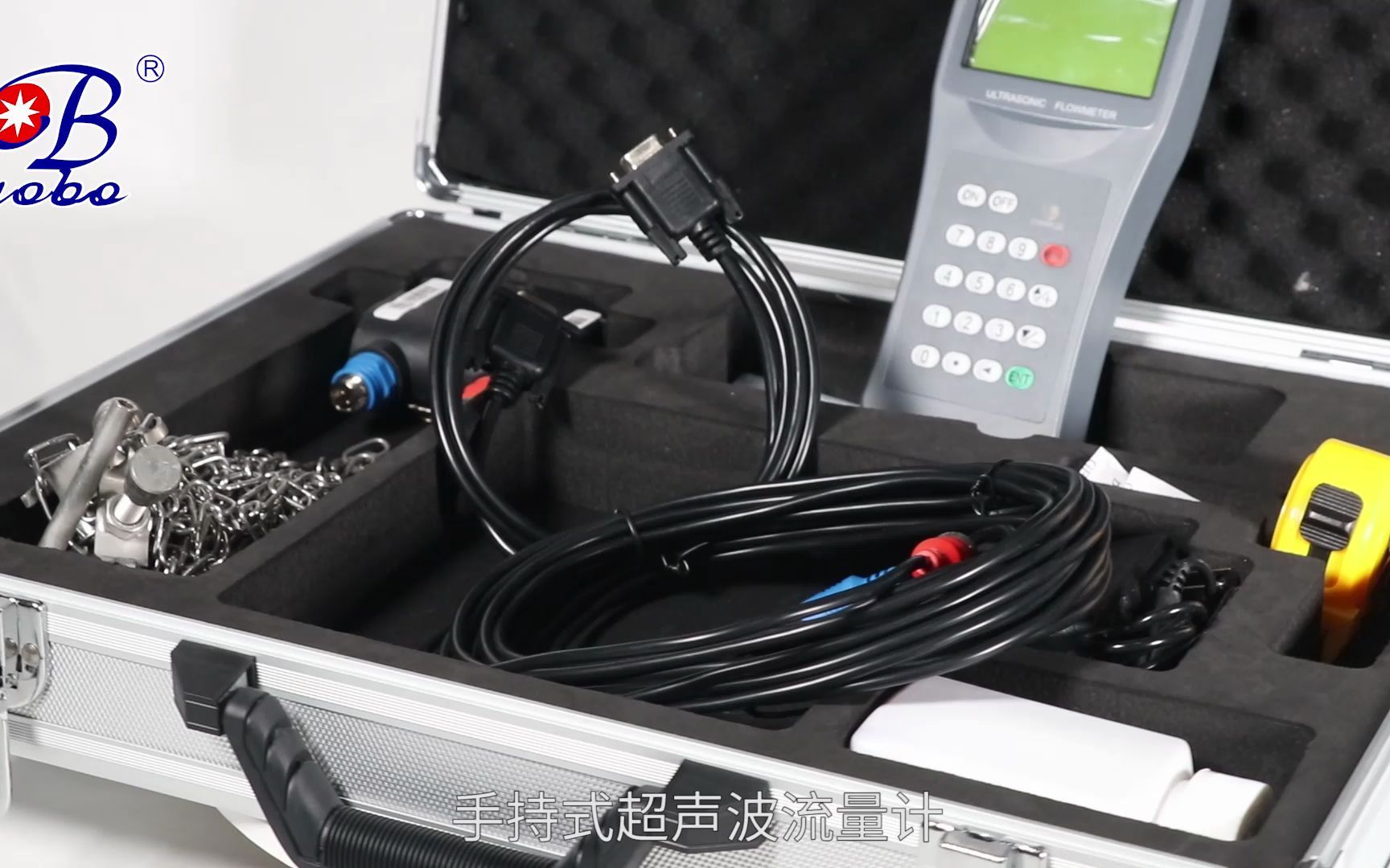 潍坊奥博丨ABDT-LCT-C-S手持式超声波流量计