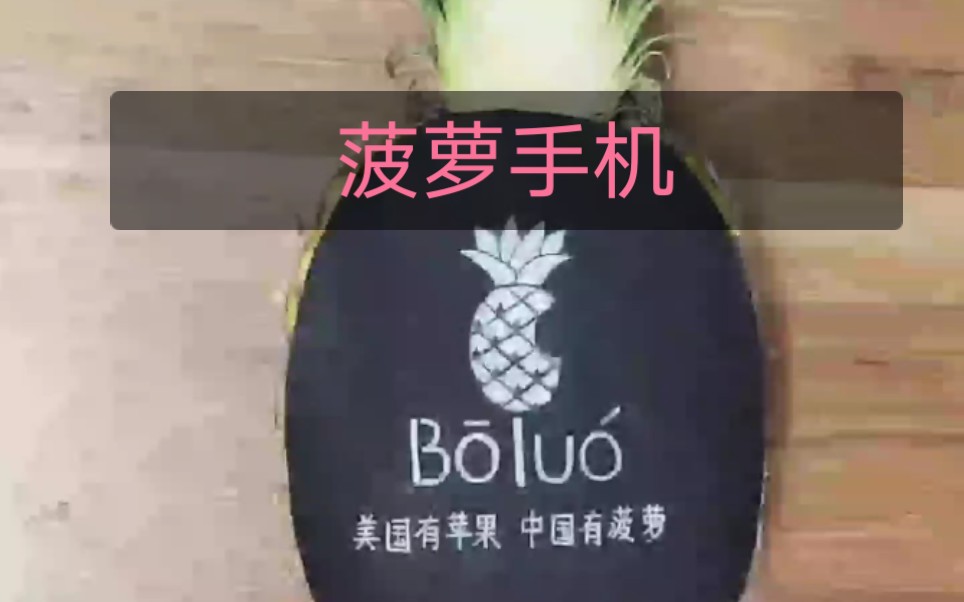 美国有苹果 中国有菠萝