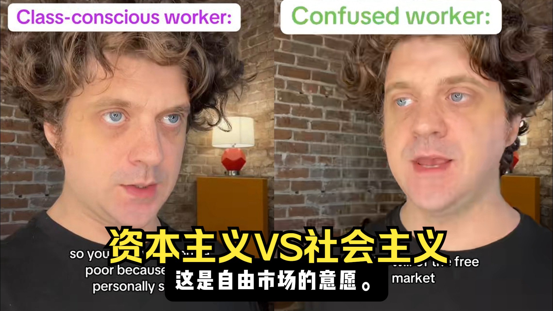 【中字】美国小哥:资本主义VS社会主义!