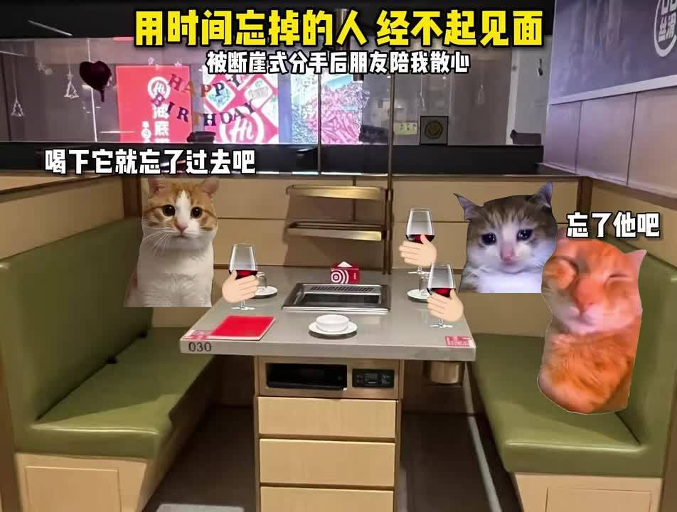 用时间忘掉的人,经不起见面