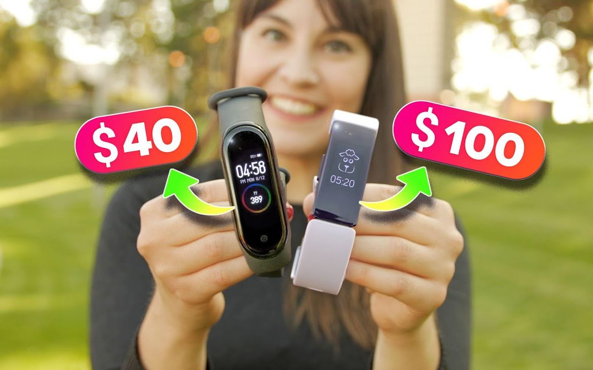 Fitbit Inspire HR 运动手环对比小米手环4