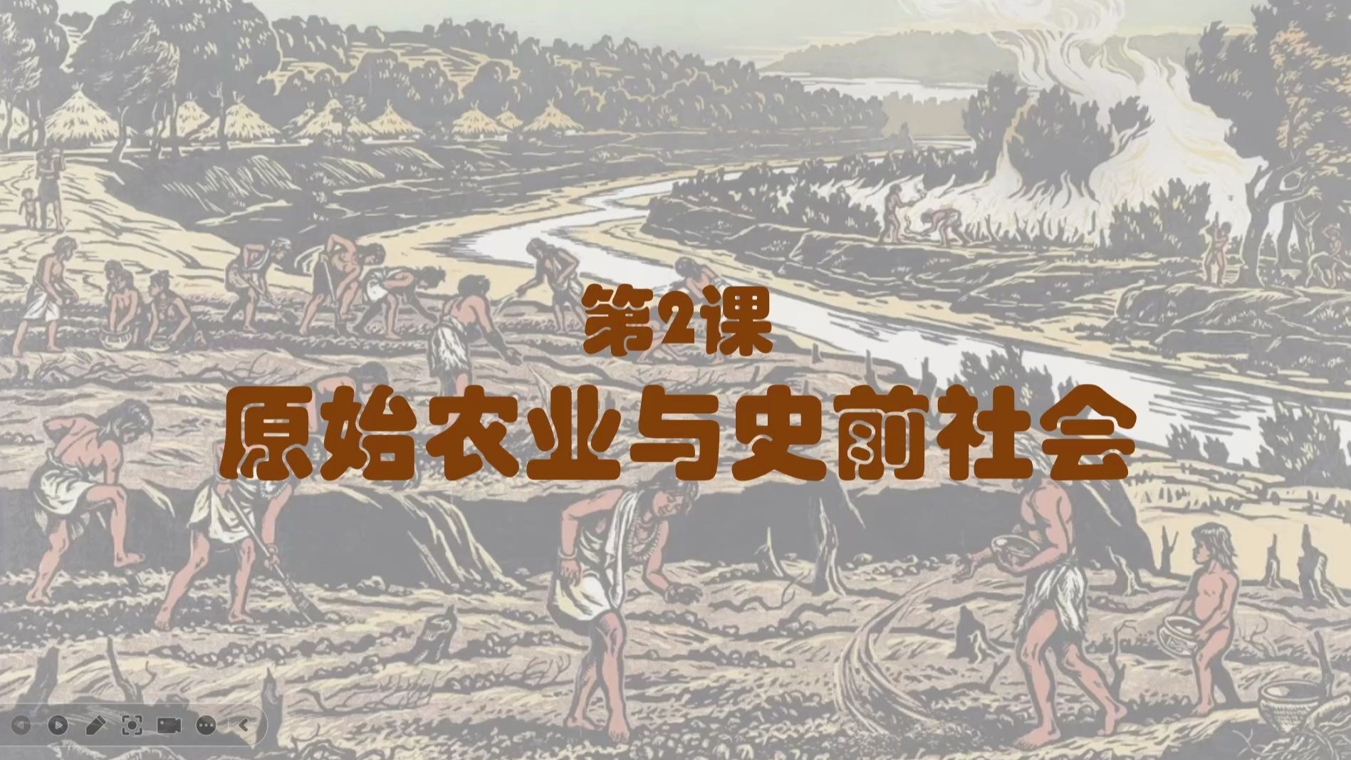 【25新版】七上历史第2课:原始农业与史前社会