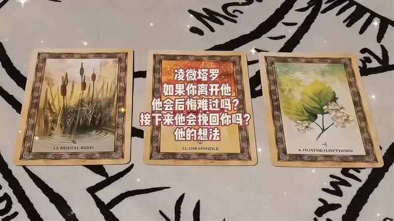 塔罗测试:如果你离开他,他会后悔难过吗?接下来他会挽回你吗?