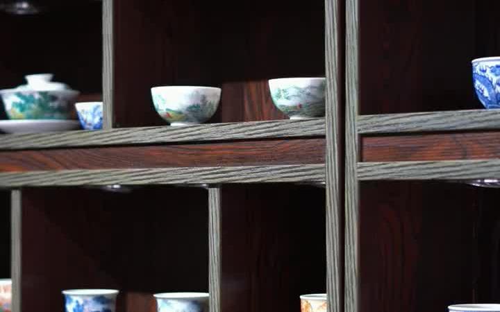 景德镇传统手绘茶杯的制作过程,茶杯篇