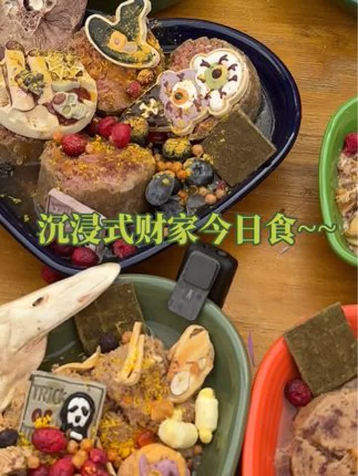 吃饭视频来啦~#干饭狗的日常 #汪星人的精致生活