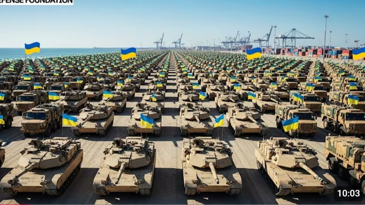 俄罗斯震惊!数千辆美军车运输到东欧边境!