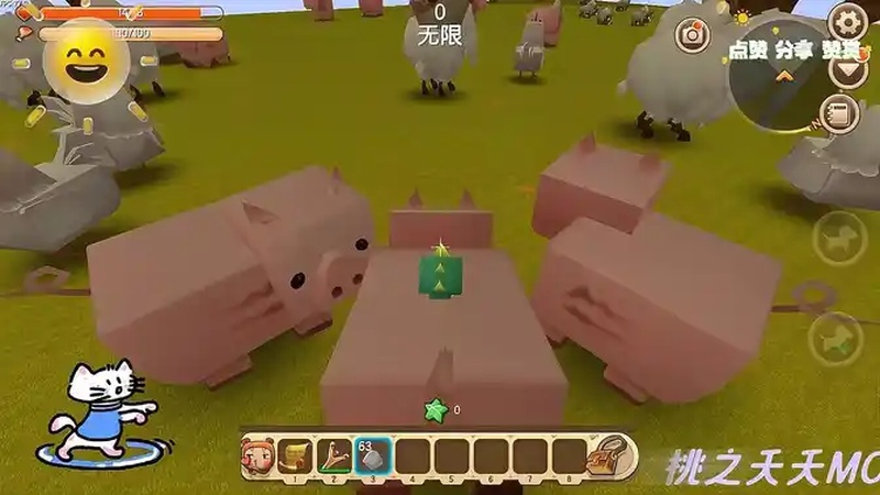 我的世界:骑猪地图真好玩,咦怎么天黑了,小表弟原来是你在坑我