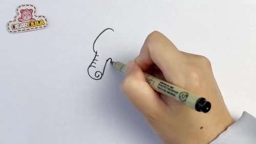 如何一步一步画中国龙,中国龙简笔画,威武霸气的龙怎么画