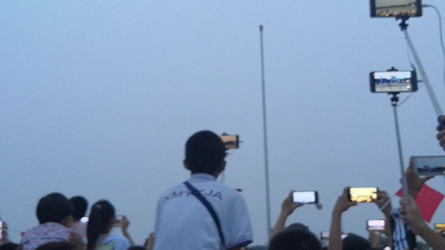 北京天安门广场升旗仪式实拍(降噪)