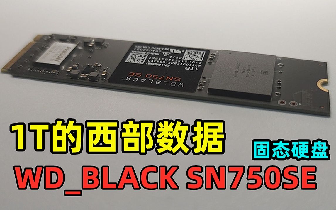 我今天竟然白嫖了一块西部数据的固态硬盘!